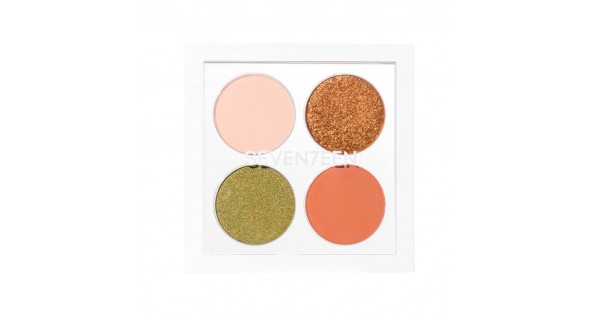 Seventeen Vibrant Eyes Quad Palette 7.6g - 02 Color POP